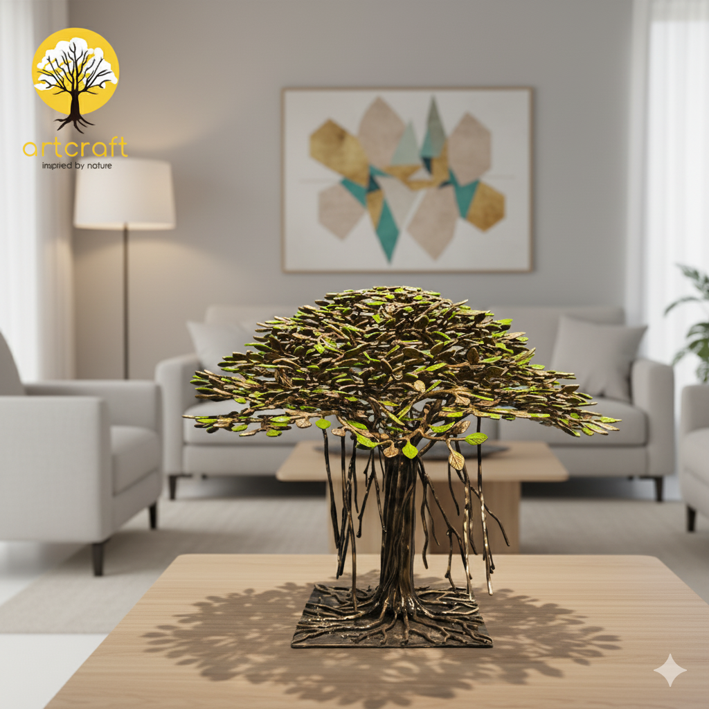 Banyan Table Art - 100% MADE FROM BRASS – Artcraft